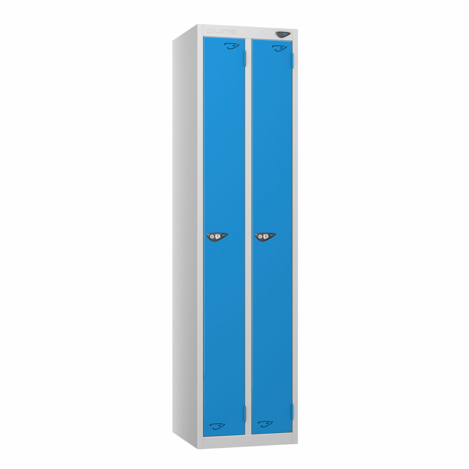 Pure Twin Carbon Zero 2 Door Locker - Lockers 3000